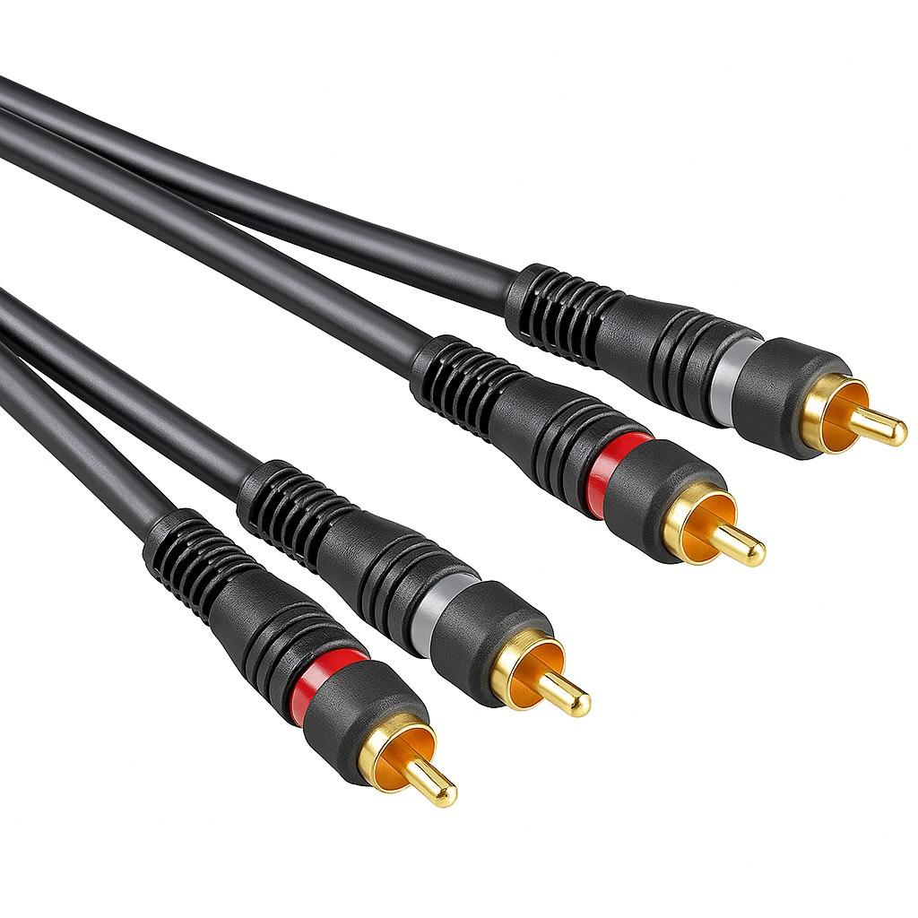 Tulp kabel 3 meter - Allekabels.nl - Morgen in huis