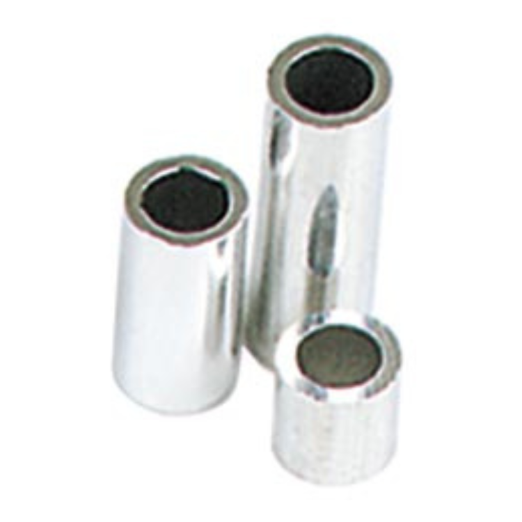 ALUMINIUM AFSTANDSBUS 10mm M3 - Aluminium afstandsbus 10mm m3