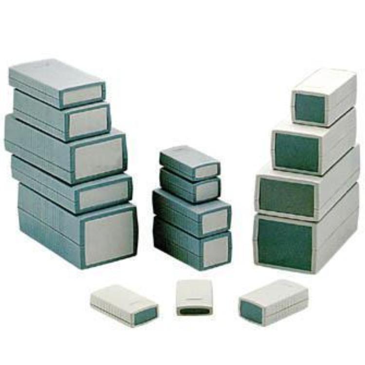 BEHUIZINGEN VAN GEGOTEN PLASTIC - DONKERGRIJS 120 x 60 x 50mm ...