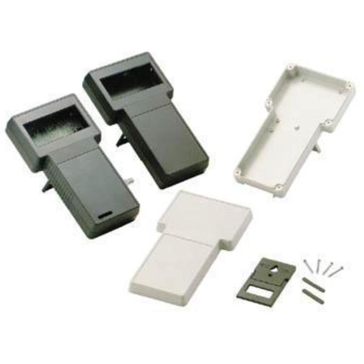 GRIJZE T-BEHUIZING IN ABS MET VASTE DISPLAY - 237/95 x 131/95 x 43mm ...