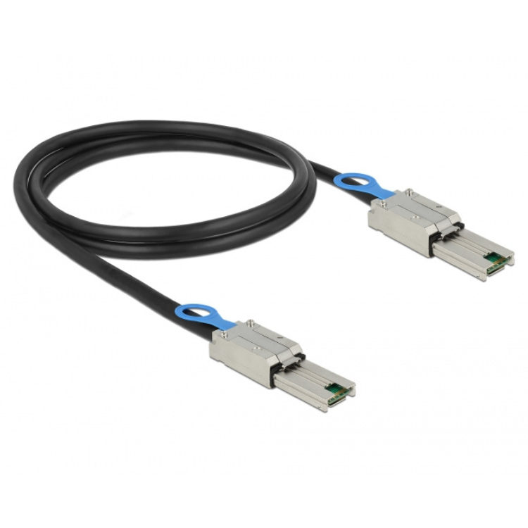 Mini SAS kabel - Aansluiting 1: Mini SAS SFF 8088 male Aansluiting 2 ...