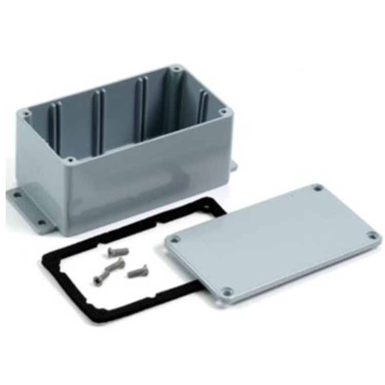 VERZEGELDE ABS-BEHUIZING MET MONTAGEFLENS 222x146x55mm - VERZEGELDE ABS ...