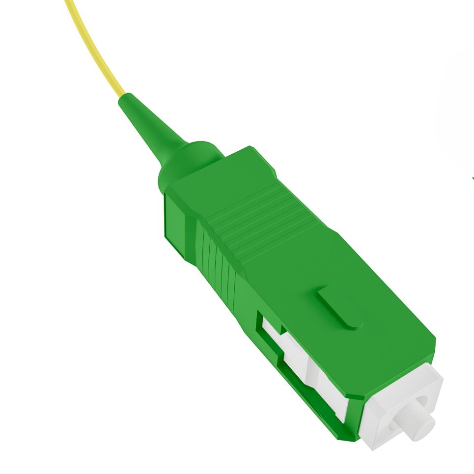 Glasvezel kabel - SC-APC - SC-UPC - Kabeltype: Simplex - 9/125µm ...