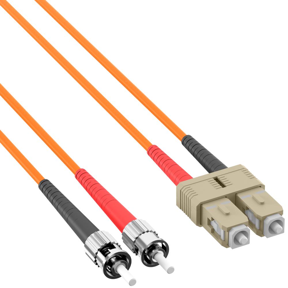 Simplex Jumper SC/SC, 9/125æ, 0.5 m, LSZH, OS2, yellow - Fiber: I-VH 1E ...