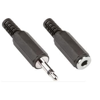 Jack stekker female - Allekabels.nl - Goedkoop