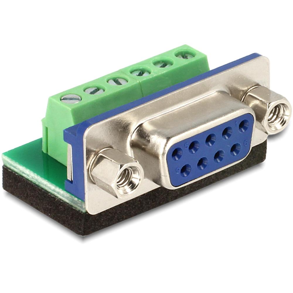 Serieel D-sub - RJ45 - Jumper Box verloopstekker, Aansluiting 1: 25 ...