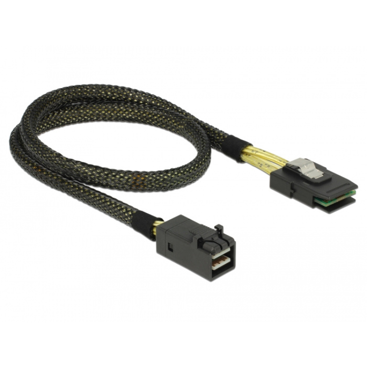 Delock Cable Mini SAS HD x 4 SFF 8643 male > Mini SAS x 4 36 Pin SFF ...