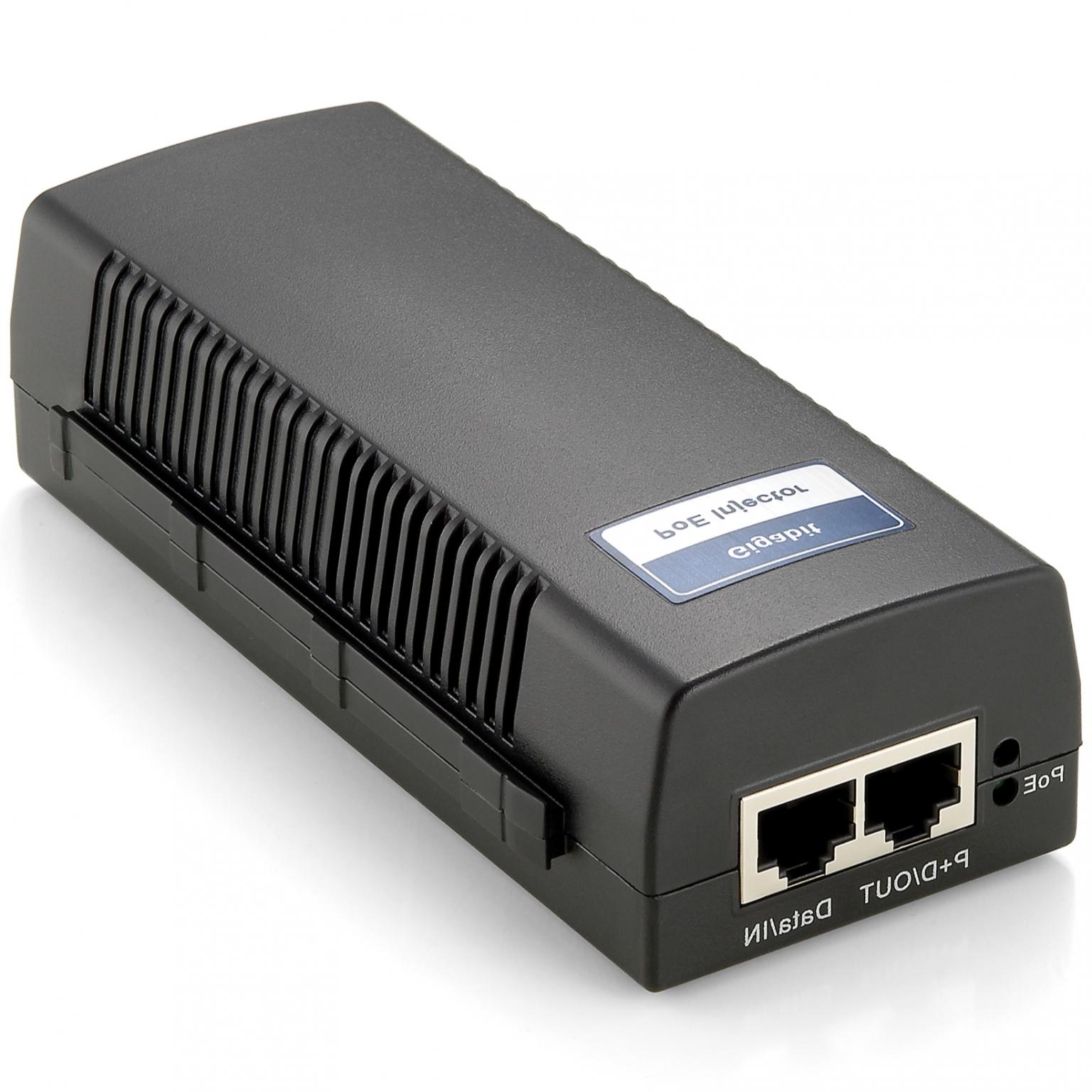 PoE+ Injector - Merk: LevelOne - POI-3000, Vermogen: 30 Watt, Protocol ...