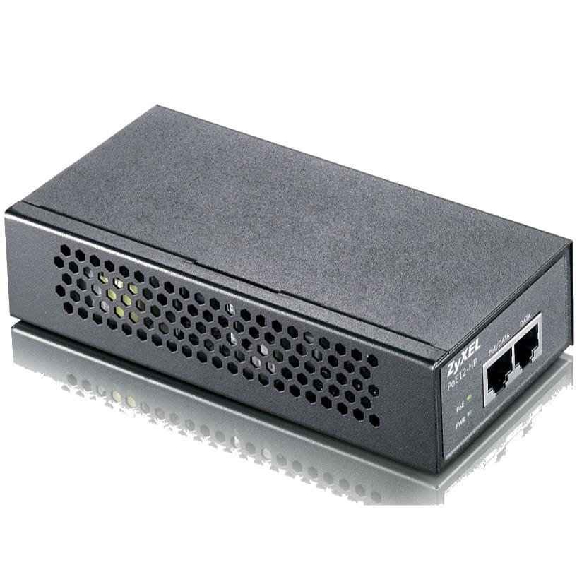 PoE Injector - Merk: ZyXel - POE12-HP, Vermogen: 30 Watt, Protocol: 802 ...