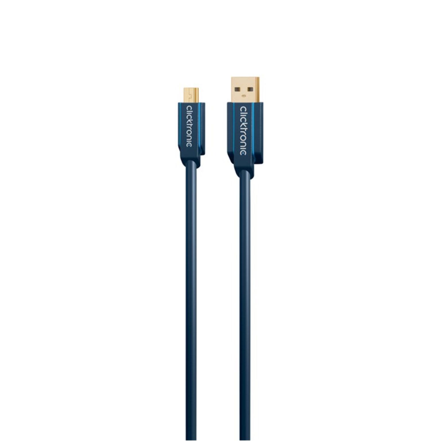 USB Mini Kabel 3 meter | Morgen in huis | Allekabels.nl