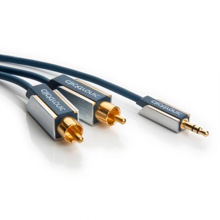 Jack - Tulp Kabel - Professioneel - Jack - Tulp Kabel - Blauw/Zilver ...