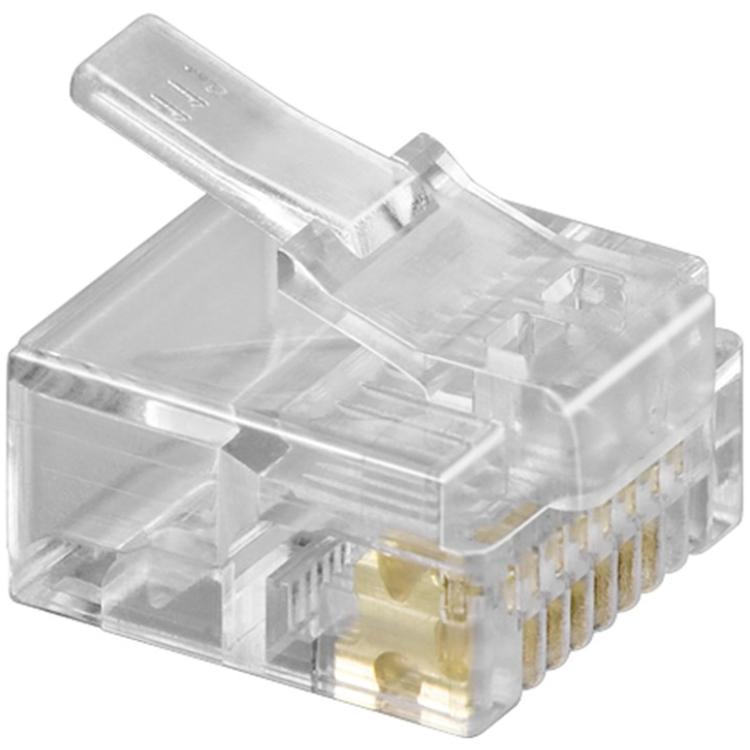 ISDN Kabel RJ45 - ISDN Kabel, Type: 4-aderig Plat - Lange stekker ...