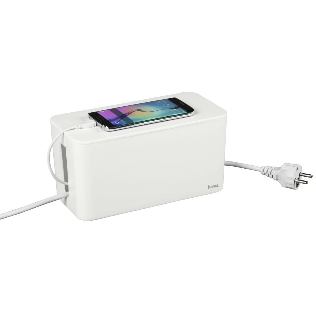 Kabelgoot - Kabel Box - Kunststof - Kabelbox Mini - Wit, Merk: Hama ...