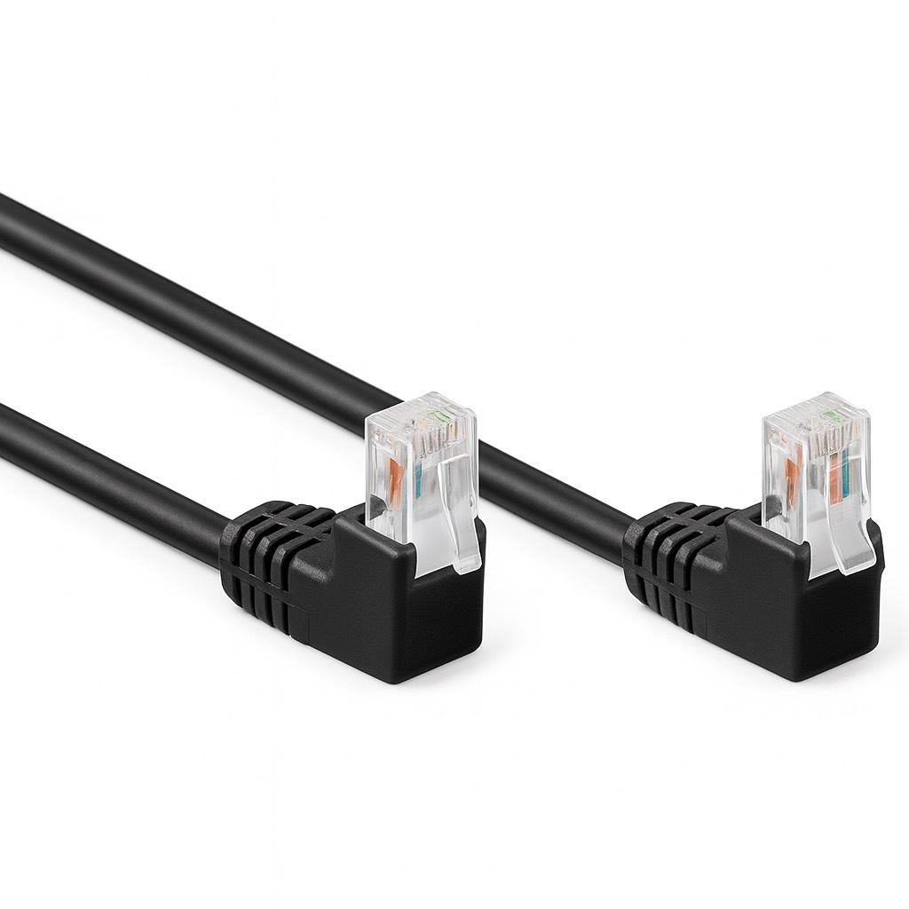 Afgeschermde patchkabel voor CAT 5e installaties, geschikt voor 10/100 ...