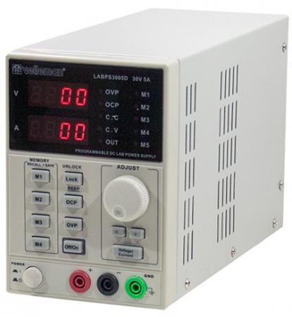 Labvoeding - Lineair - Max. 30 V - 5 A - Laboratoriumvoeding, Extra: Pc ...