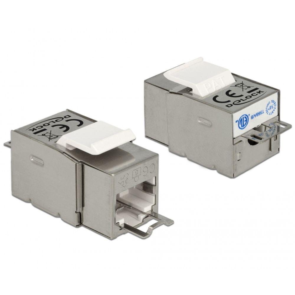 Keystone Cat 6A - Type: Cat 6a Aansluiting 1: LSA Aansluiting 2: RJ45 ...