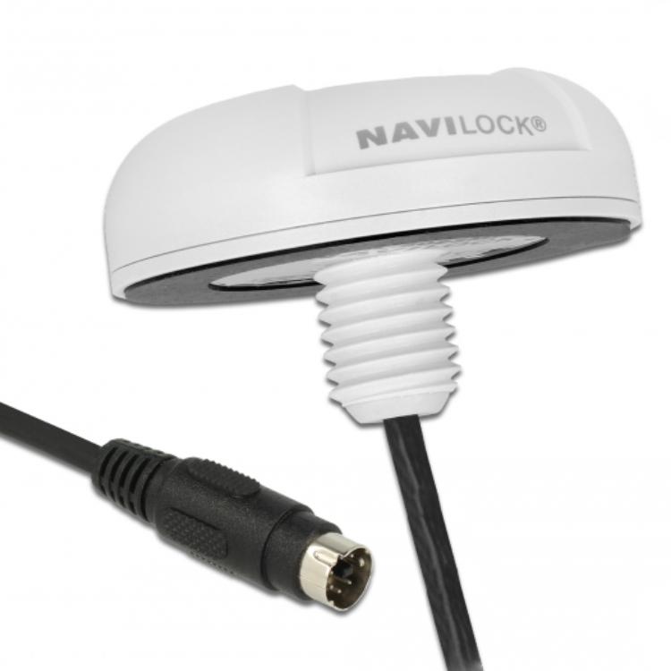 Multi GNSS ontvanger - Type: NL-8022MP Aansluiting 1: MD6 connector GPS ...