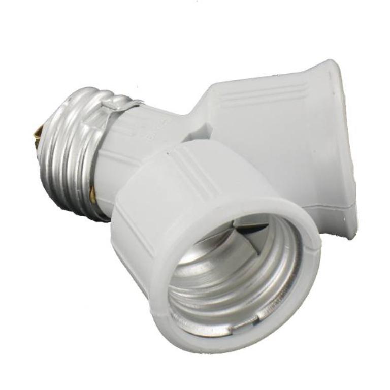 E27 fitting splitter - Type: Splitter Aansluitpunten: 2
