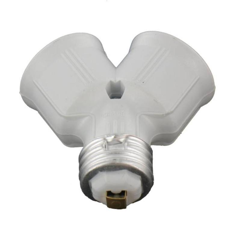 E27 fitting splitter - Type: Splitter Aansluitpunten: 2