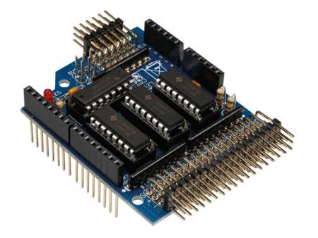 UITBREIDINGSSHIELD MET ANALOGE INGANGEN - De Arduino UNO is uitgerust ...