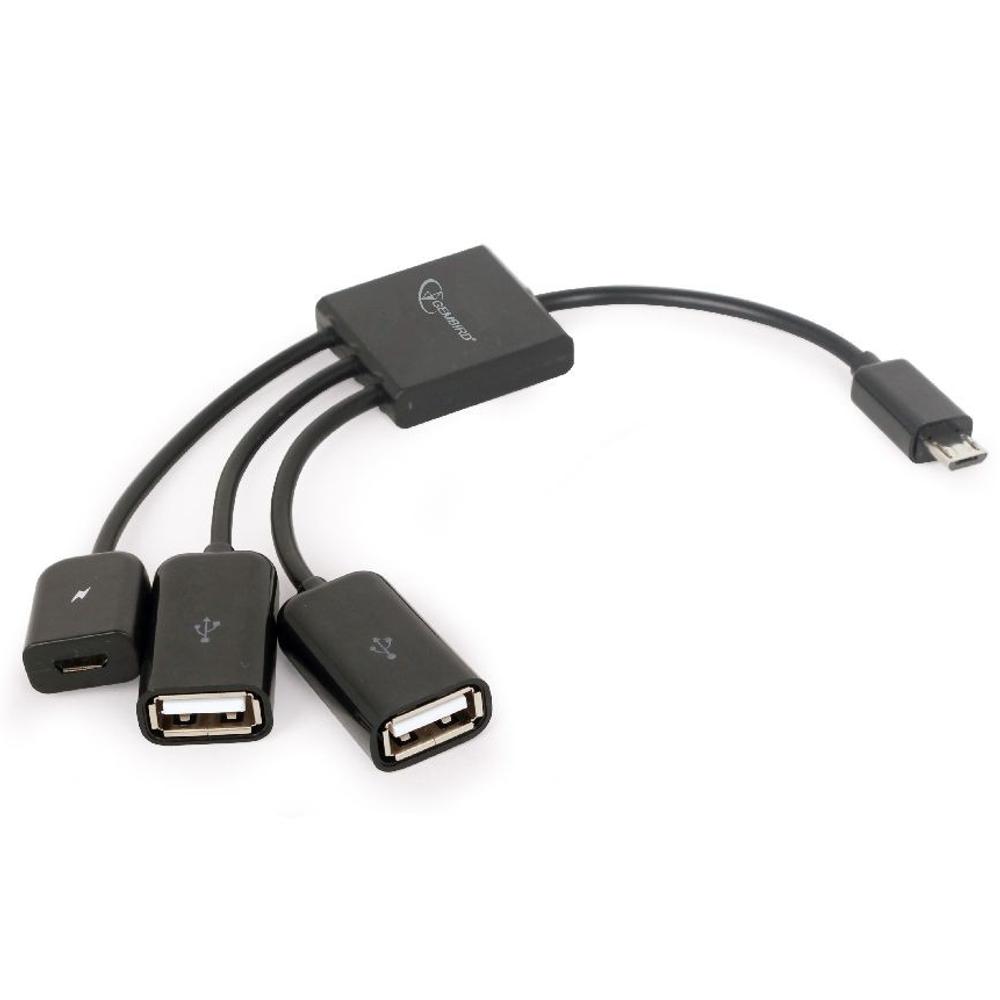 MICRO USB B NAAR USB 2.0 A - USB OTG KABEL - USB 2.0 A naar Usb micro B - Usb host kabel ...