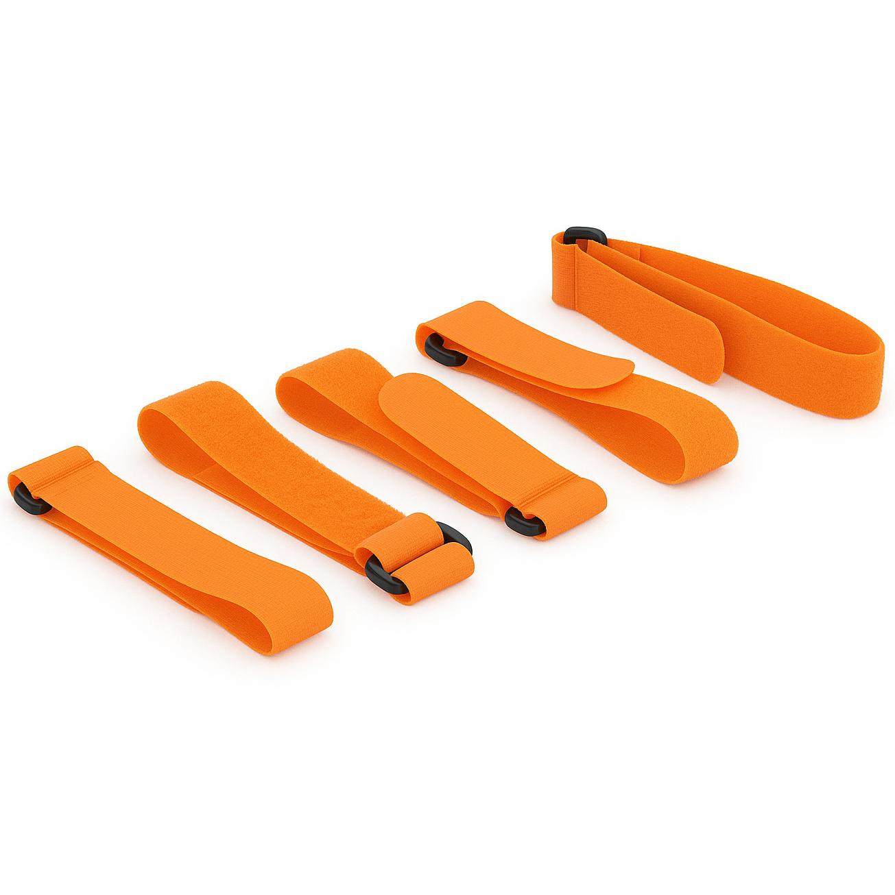 Delock Klett-Kabelbinder L 300 mm x B 20 mm 5 st oranje - Klittenband ...