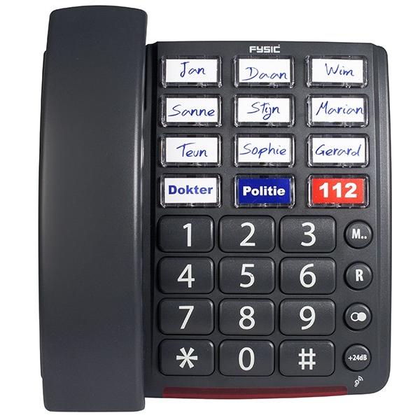 Huistelefoon - Bedraad - Bedrade huistelefoon, Merk: Fysic FX-3390 ...