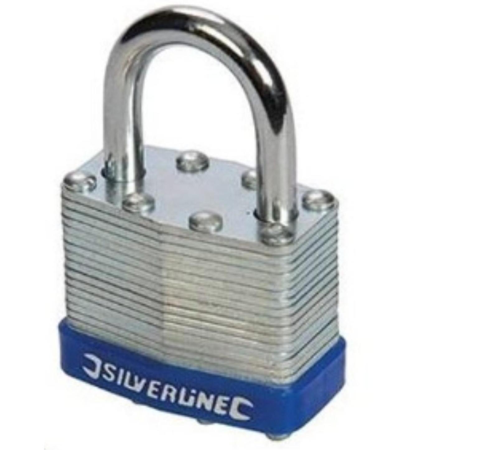 Hangslot - Materiaal: Gelamineerd, Geleverd met 3 sleutels, Breedte ...