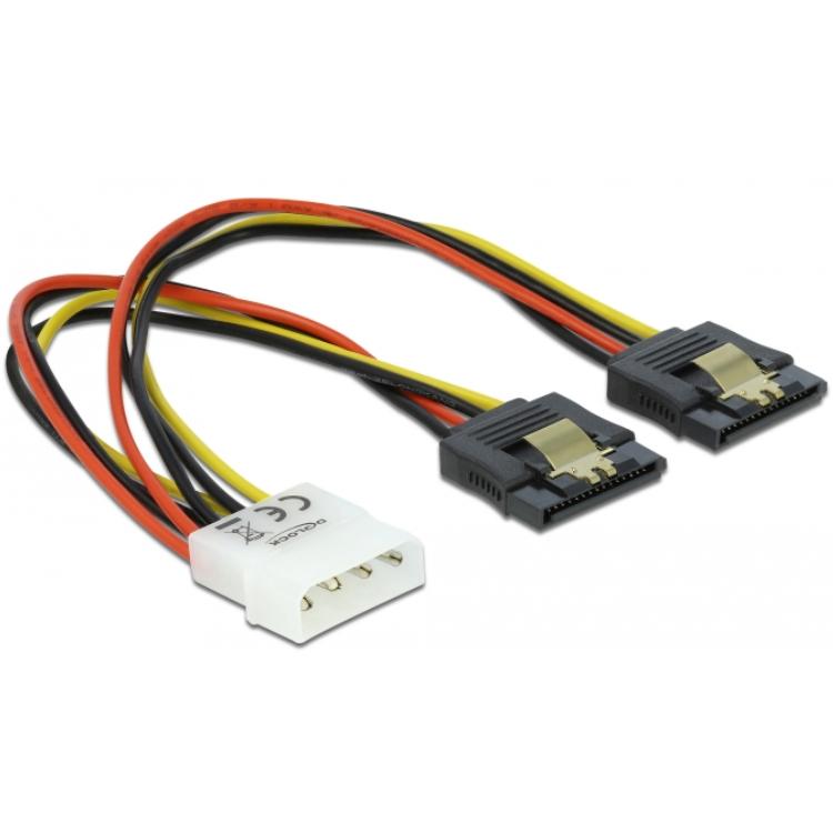 Molex naar SATA Kabel adapter | morgen in huis | Allekabels.nl