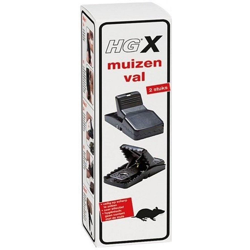 Muizenval - Muizen val - Klassiek, Merk: HG, Type: Klem, Per 2 stuks.
