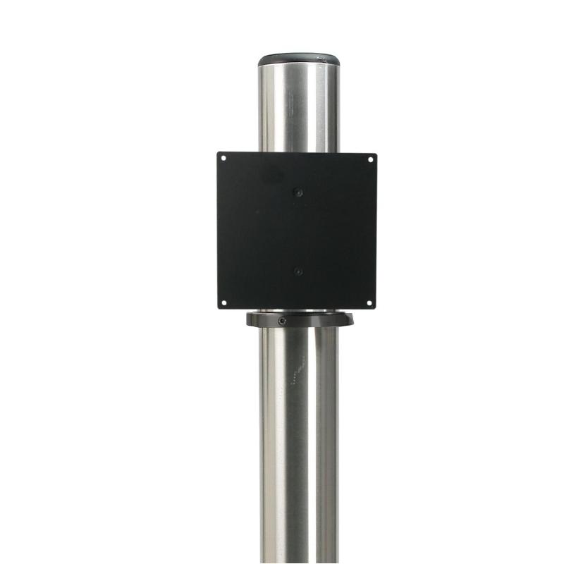 Montageplaat - Geschikt voor: 60 mm kolom Draaibaar: 120° VESA: 100 x 100