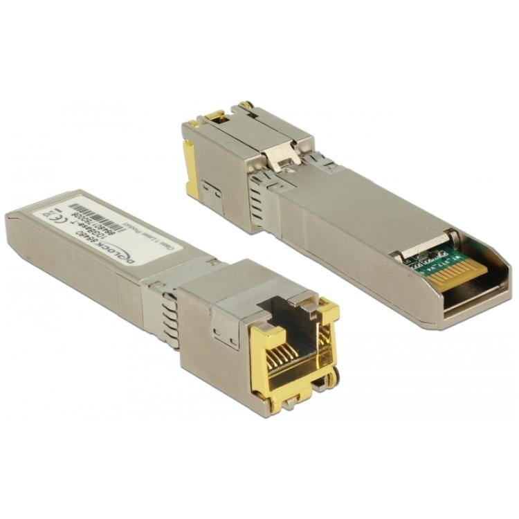 SFP module - Aansluiting: LC Duplex female Overdrachtssnelheid: 10 GBit ...