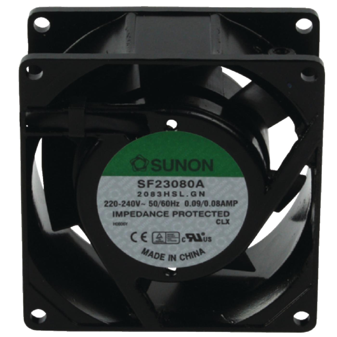 SUNON VENTILATOR 230VAC GLIJLAGER 120 x 120 x 38mm - Sunon ventilator 230vac glijlager 120 x 120 ...