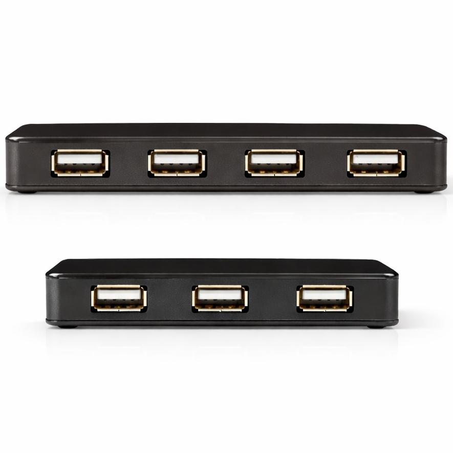 7 port USB hub kopen, morgen in huis | Allekabels