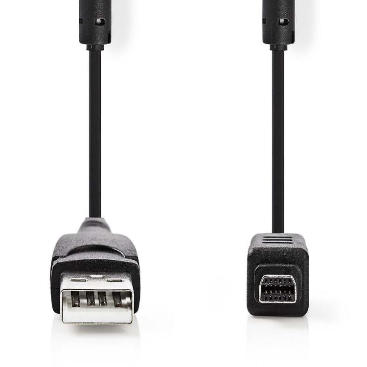 Datakabel voor Camera's | USB-A Male - Olympus 12-Pins Male | 2,0 m ...