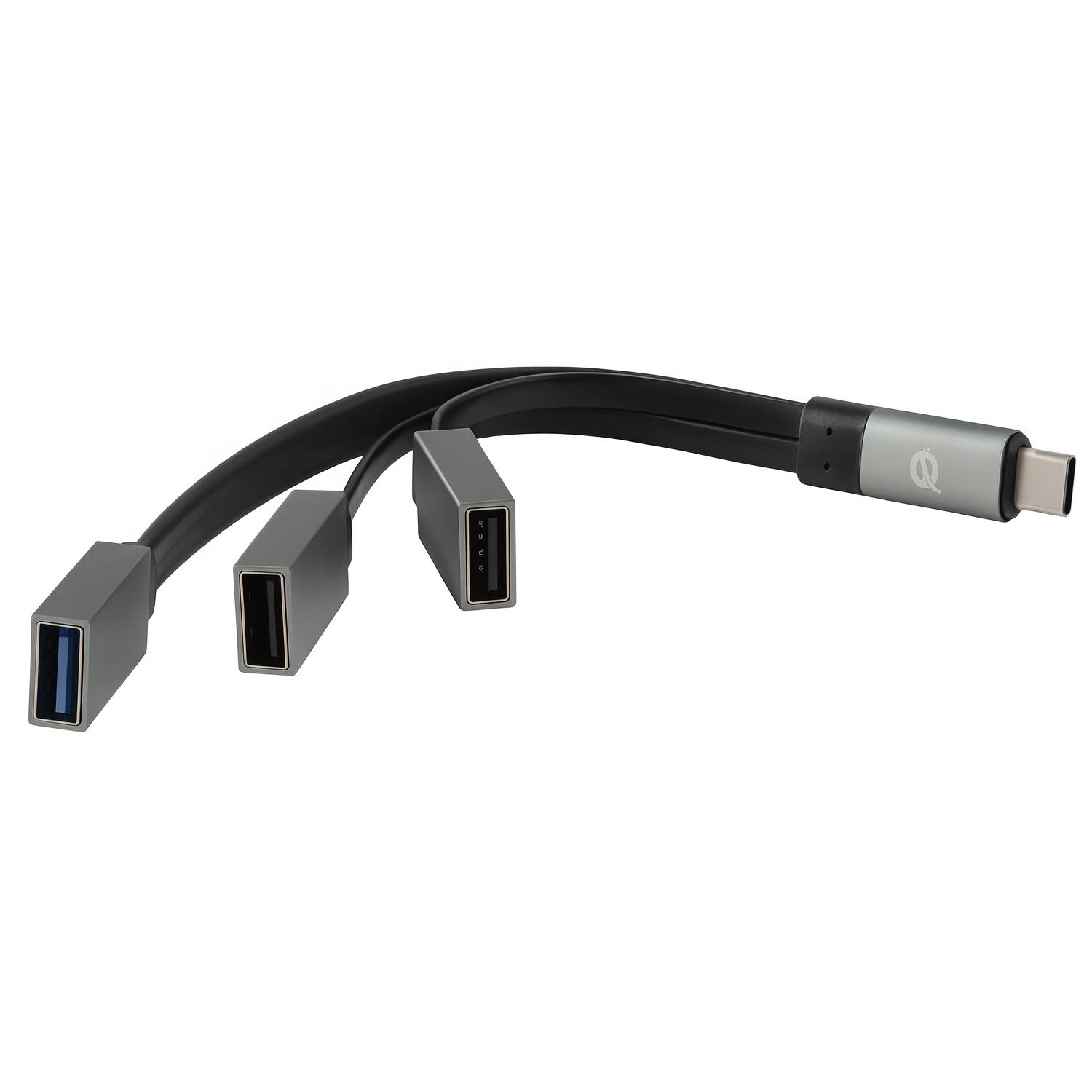 Delock USB-C > VGA/HDMI/DVI wit - Versie: 3.2 Gen 1x1 Aansluiting 1 ...