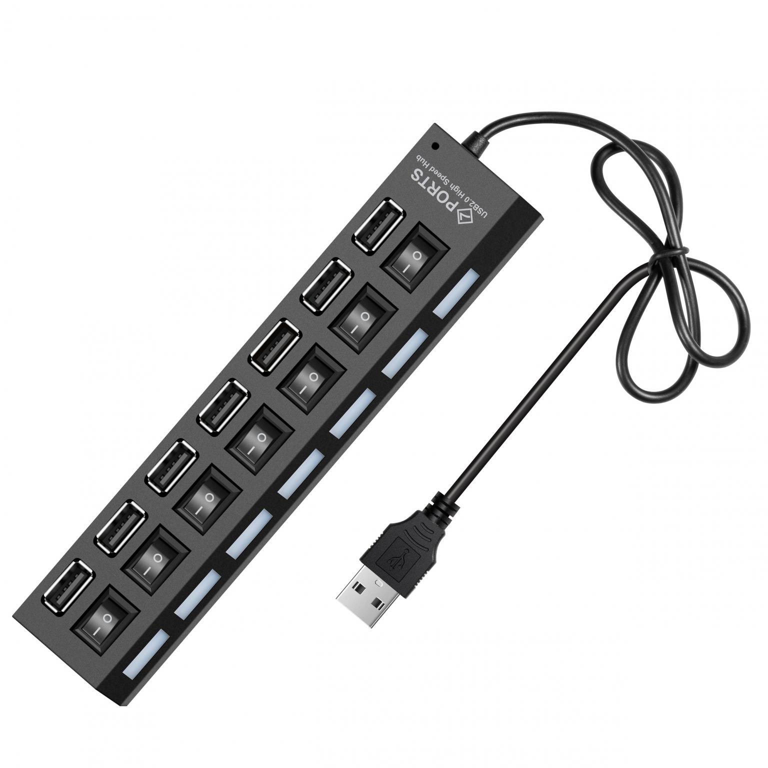 4 poorts USB hub kopen, morgen in huis | Allekabels