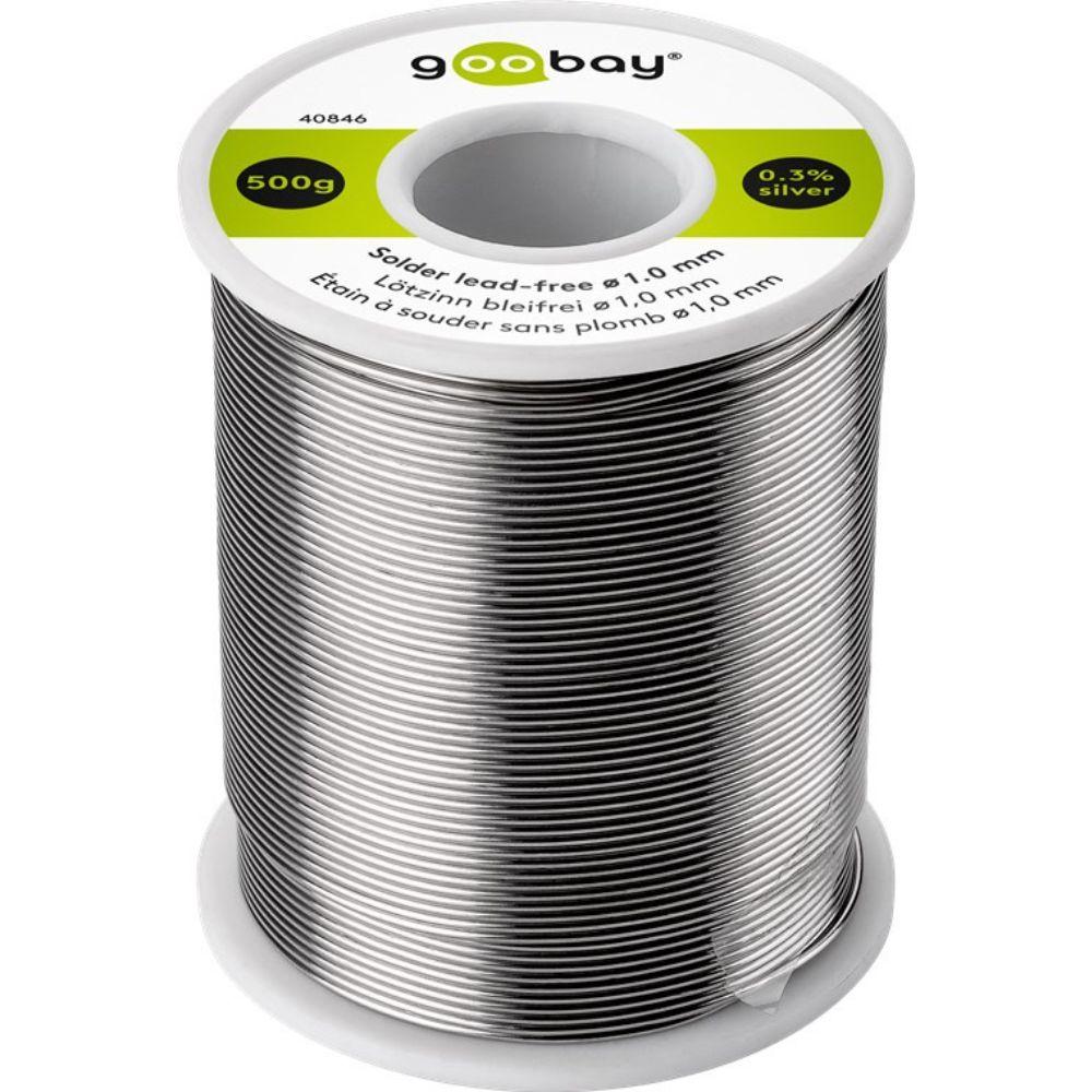 Soldeerdraad - Diameter: 1 mm Smeltpunt: 217 °C Vloeimiddelgehalte: 2.5 ...