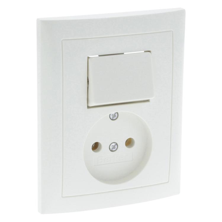 Stopcontact afdekraam - Type: 1-voudig Montage: Horizontaal, verticaal ...