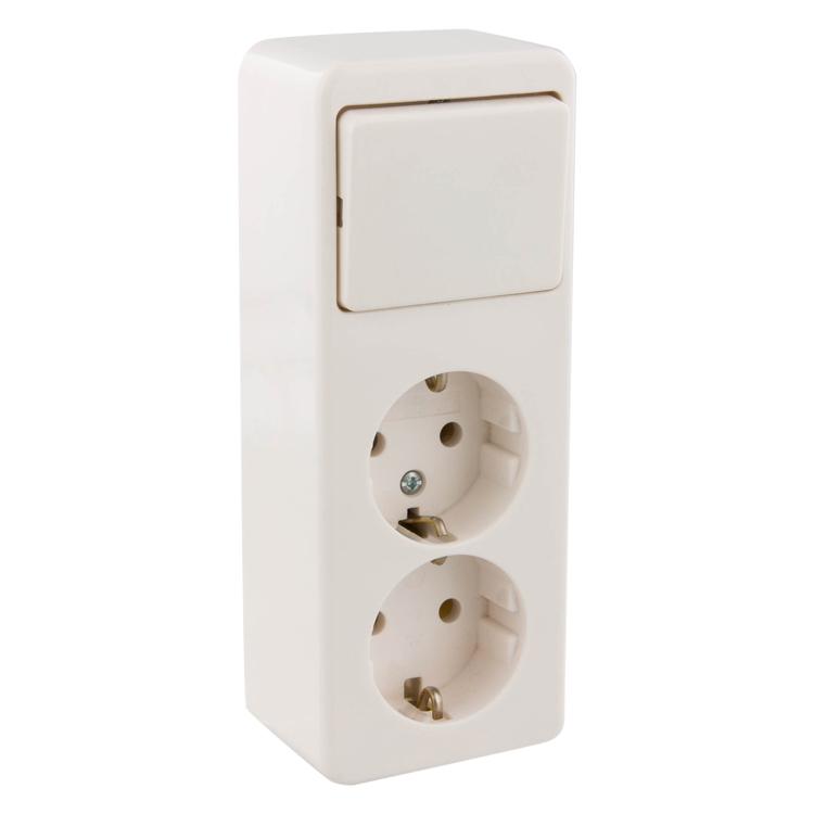 Stopcontact kopen? Wandcontactdoos, Contactdoos | Allekabels