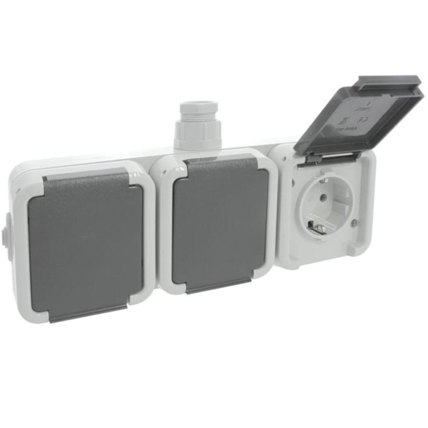 Stopcontact kopen? Wandcontactdoos, Contactdoos | Allekabels