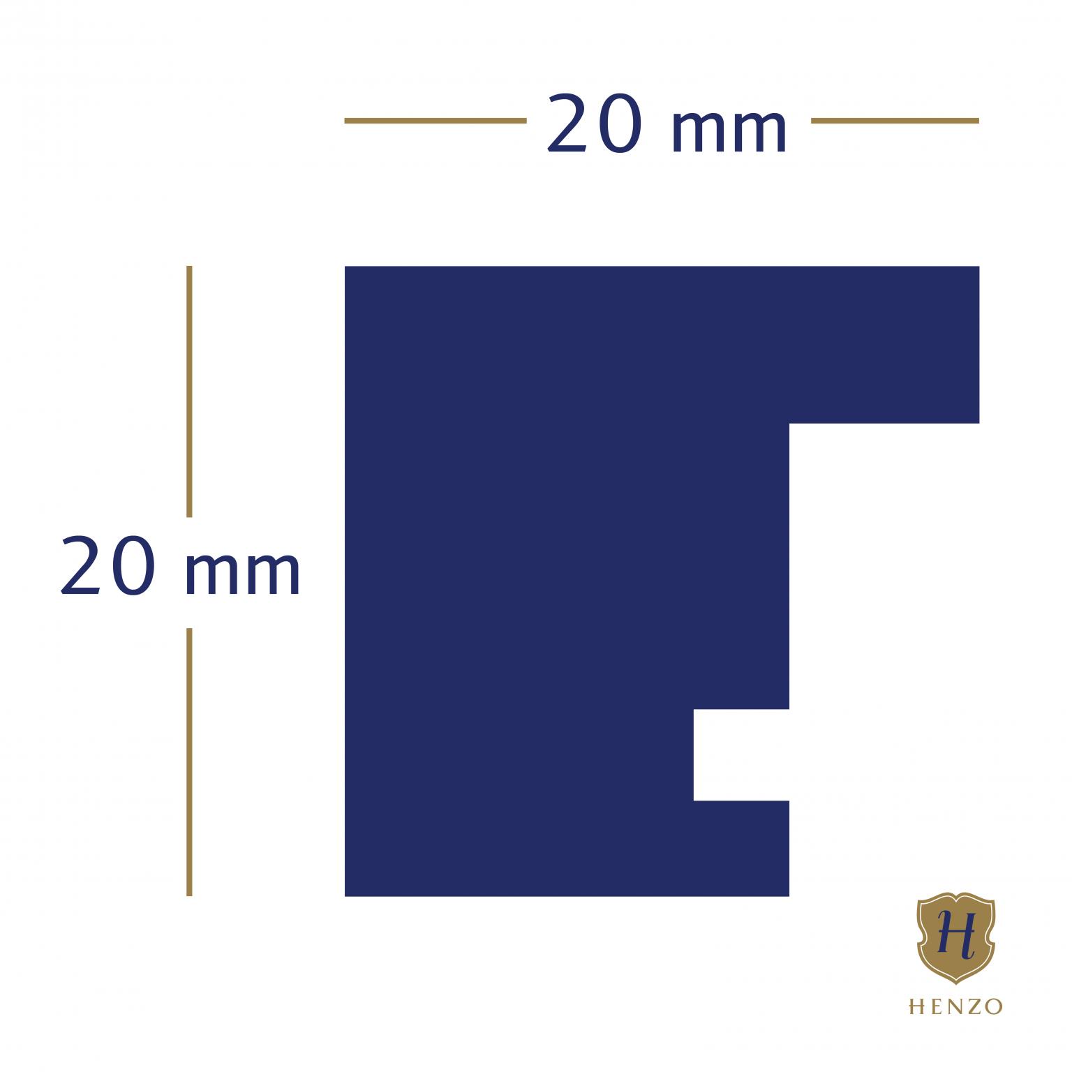 Modern 20x40 Gallery white - Frame