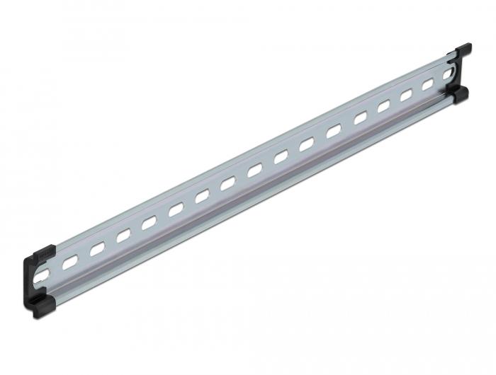 Delock Hutschiene 35 x 7,5 mm (50 cm) Stahl - Deze top-hat rail van ...