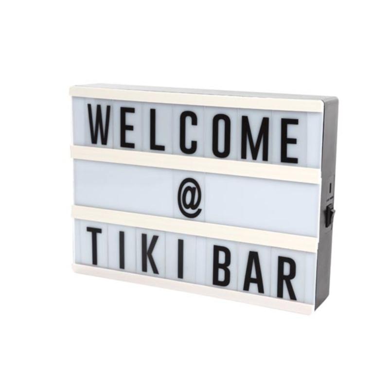 LIGHTBOX - 20 x 15 x 4 cm - MET USB-KABEL