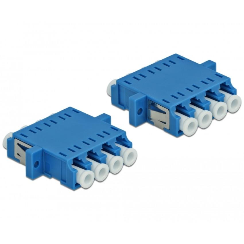 Glasvezelkoppeling LC - LC - Aansluiting 1: LC female Aansluiting 2: LC ...