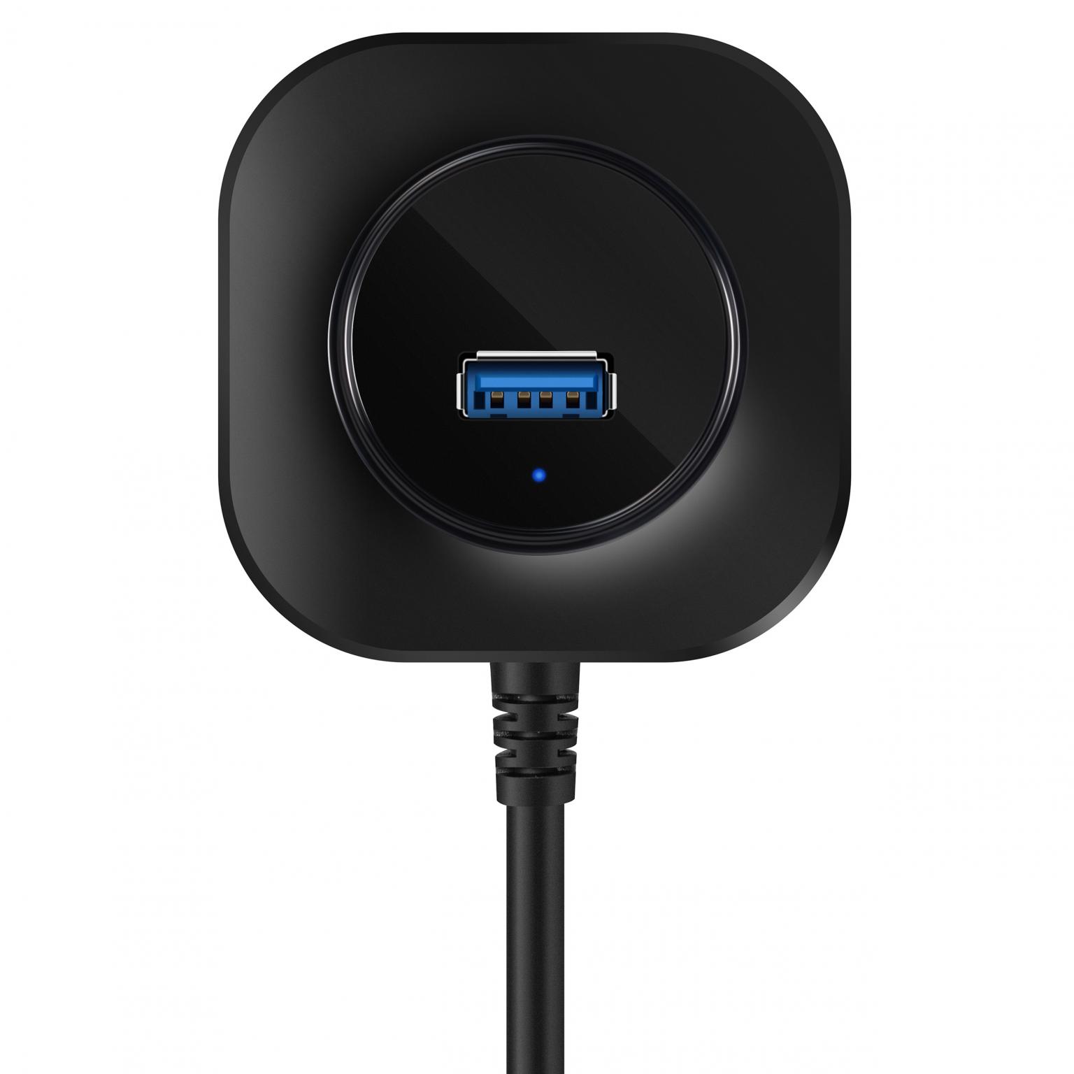 USB C hub - Versie: 3.2 Gen 1x1 Aansluiting 1: USB C male Aansluiting 2 ...