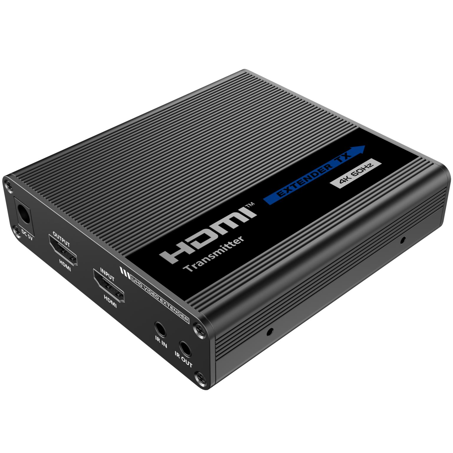 HDMI verlenger via UTP - Ingang zender: HDMI female Uitgang zender ...