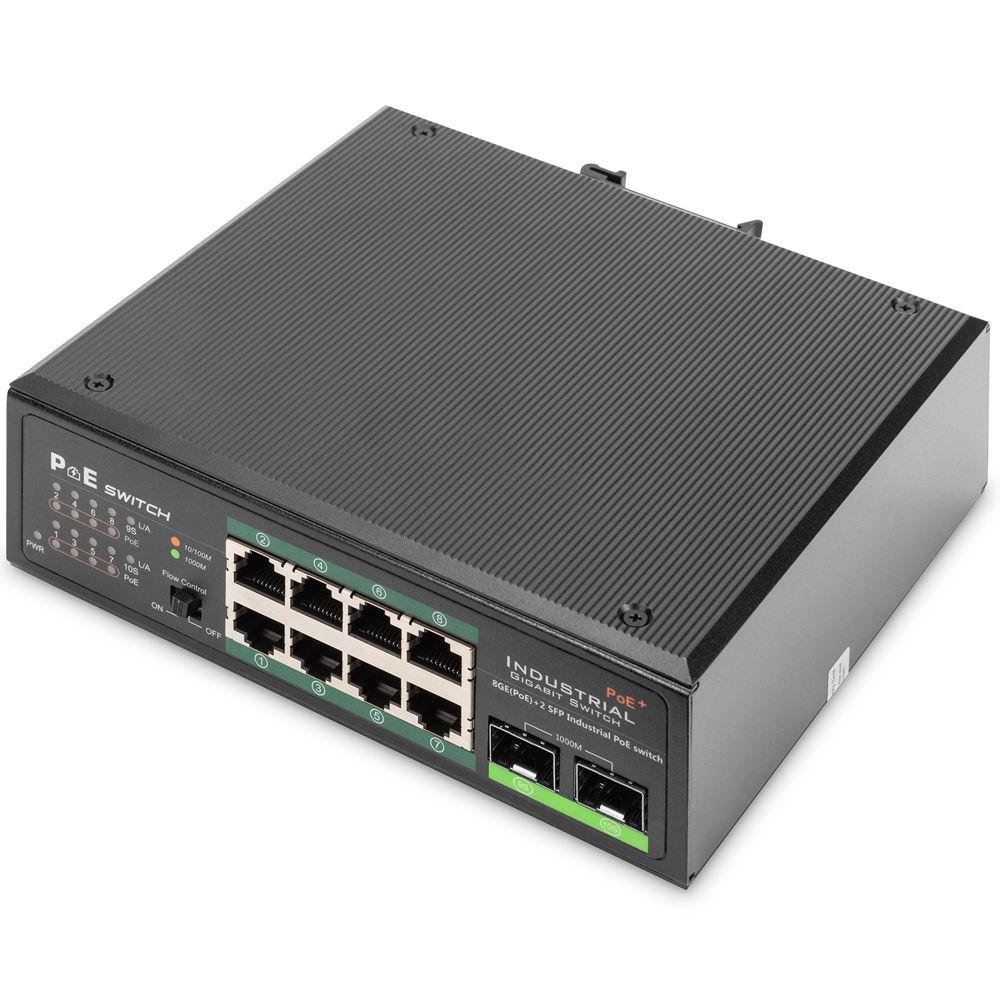 Internet switch - Aansluiting 1: 8x RJ45 female Aansluiting 2: DC ...