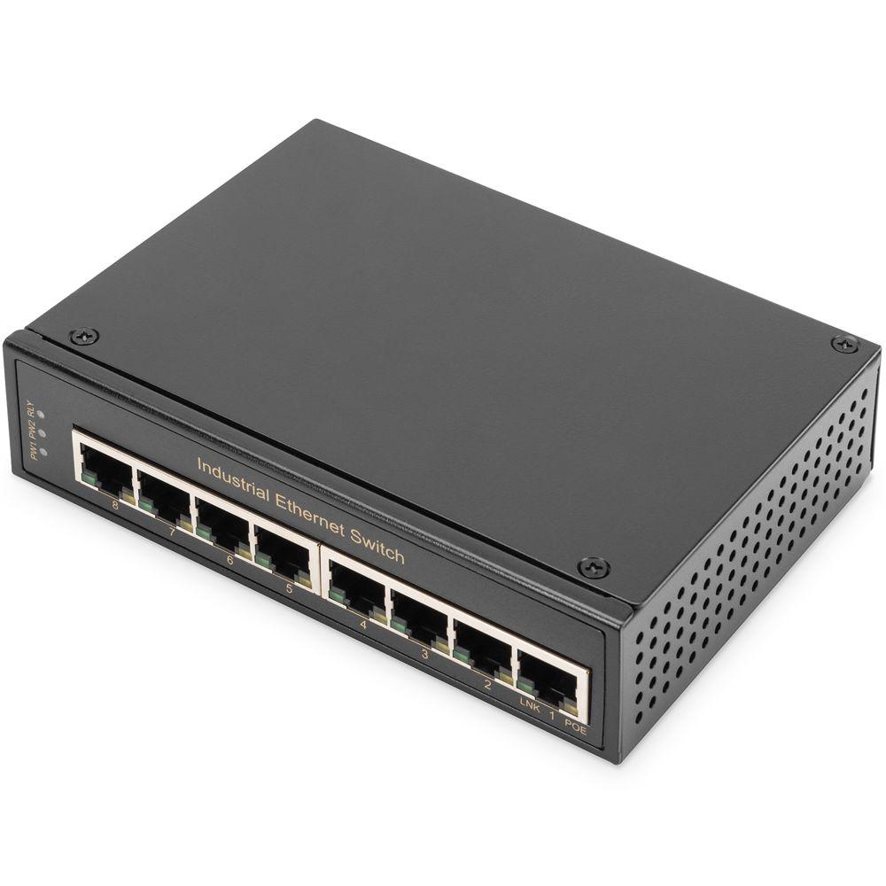 Internet switch - Aansluiting 1: 8x RJ45 female Aansluiting 2: DC ...