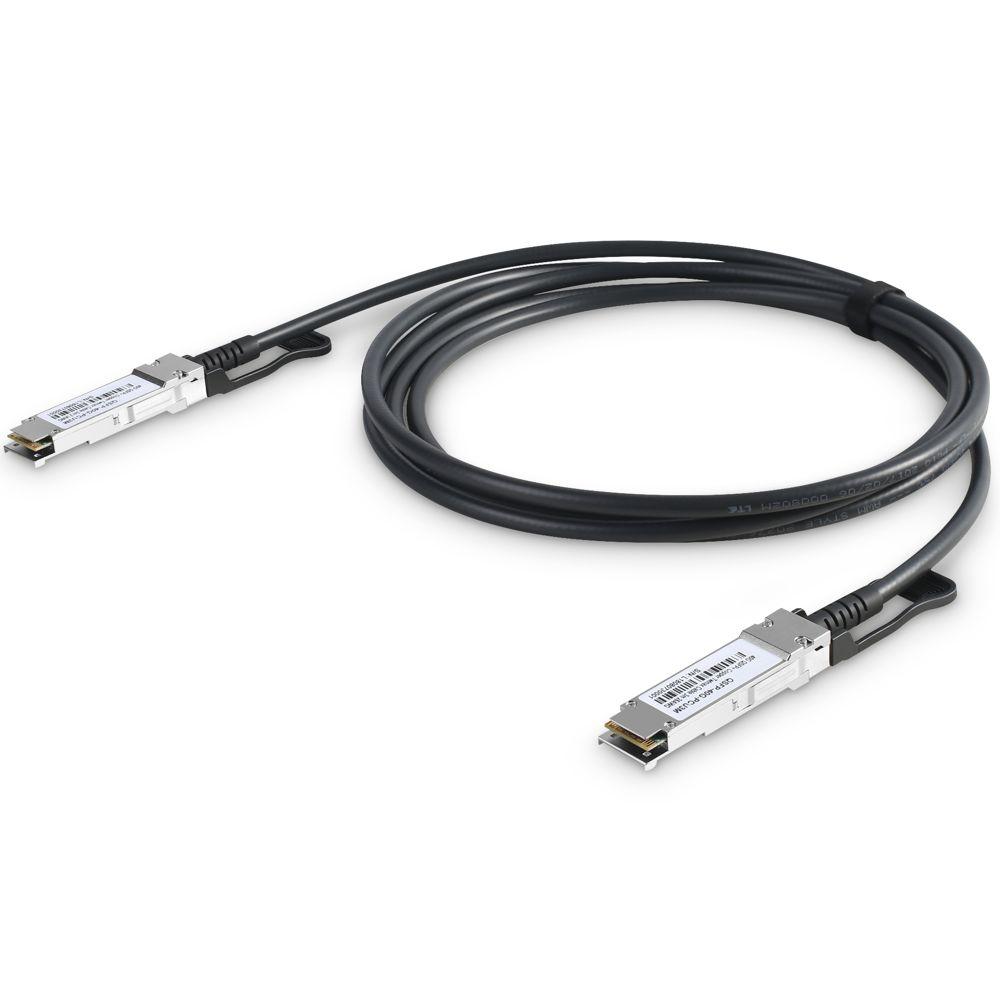 DAC kabel - Aansluiting: 2x QSFP Max. snelheid: 10.3 Gb/s Lengte: 1 meter